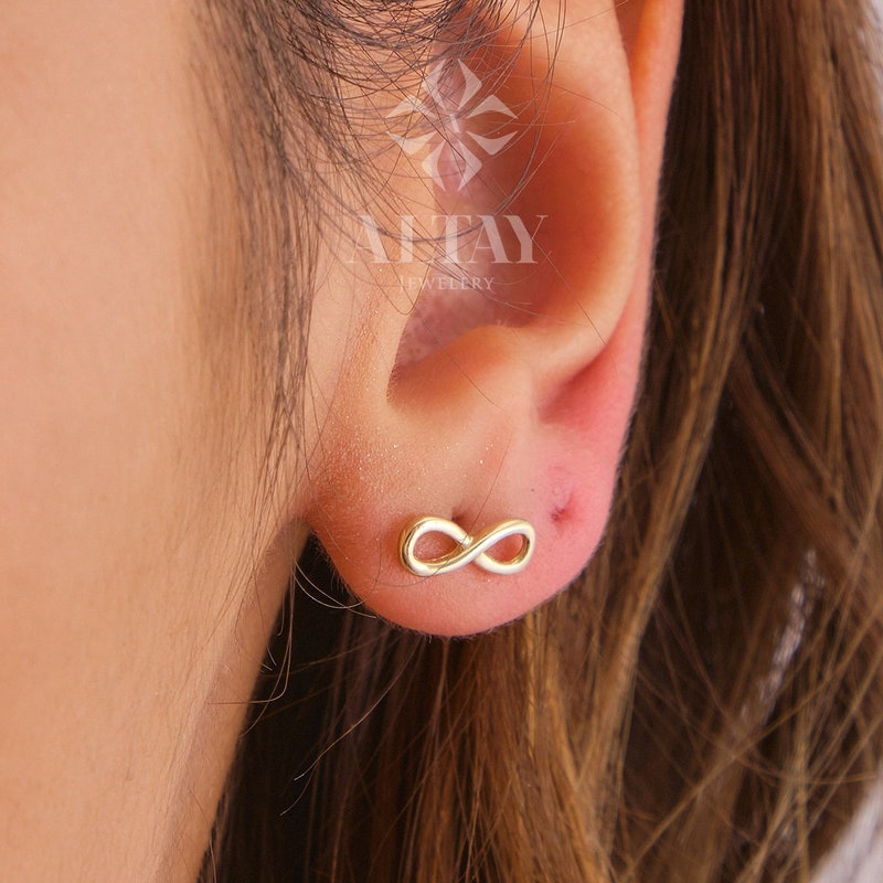 Infinity Earring - Etsy