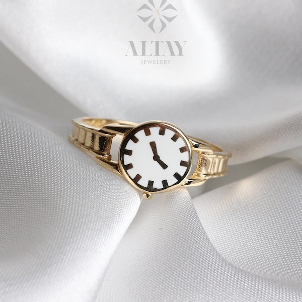 14k Gold Watch - Etsy