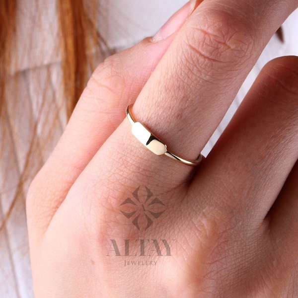 Letter Finger Ring - Etsy