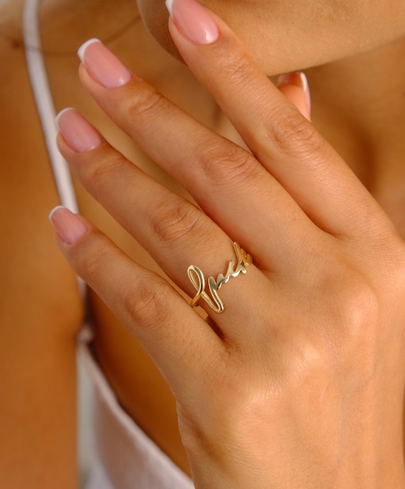 Artificial gold ring store