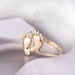 14K Gold Baby Feet Ring Personalized Baby Feet Name Band - Etsy