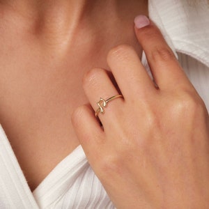 14K Gold Music Note Ring, Musicians Gold Ring, Musical Note Band Ring, Quaver Note Ring, Music ...