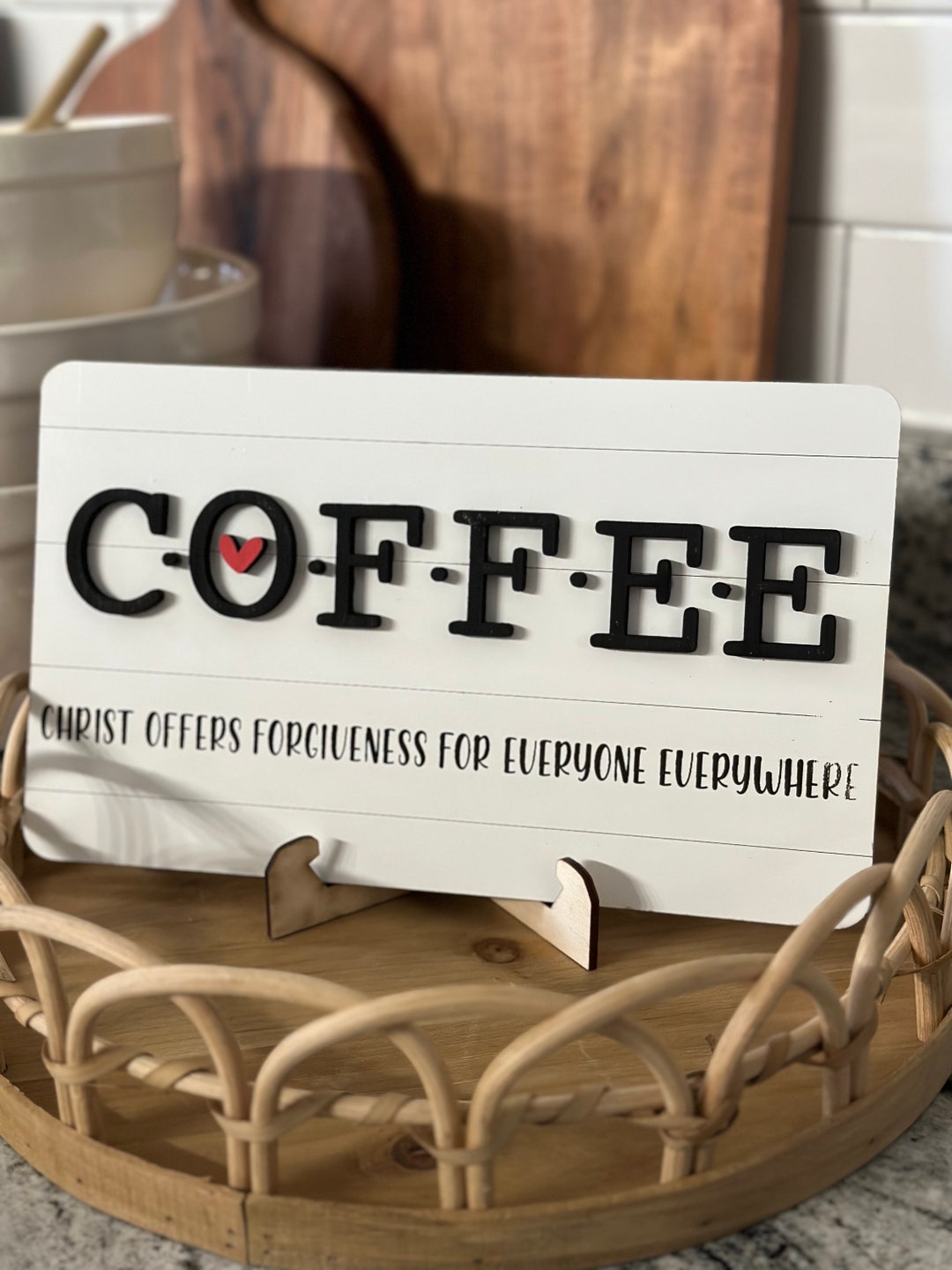 Coffee Coffee Bar Sign Church Coffee Sign Coffee Room Christ Offers ...