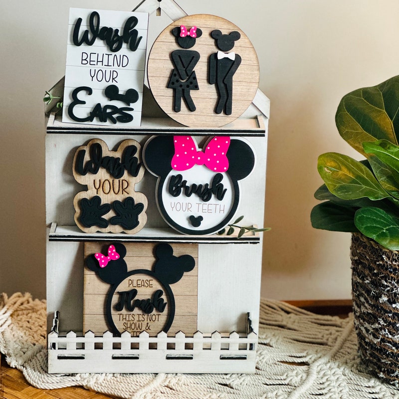 Girls Bathroom Sign - Etsy