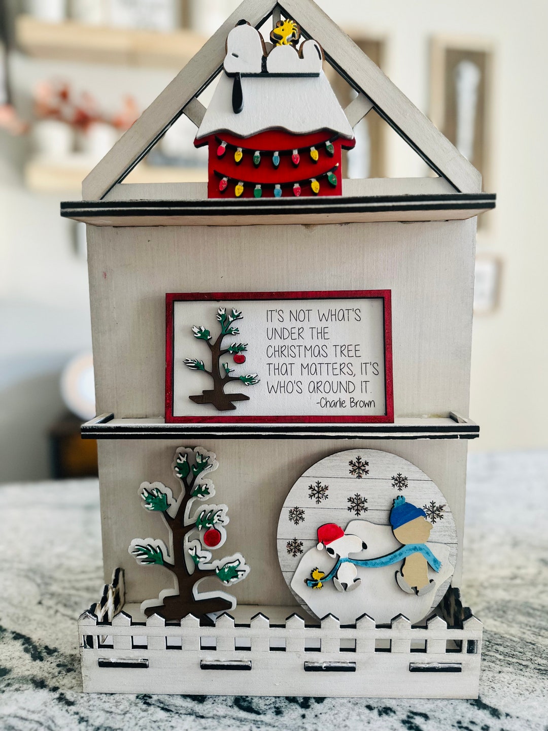 Charlie Brown Christmas| Snoopy Signs| Christmas Tiered Tray|farmhouse ...