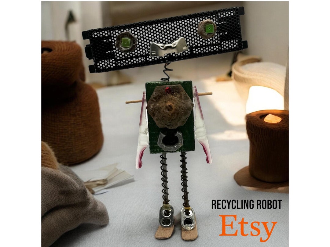 Recycling Robots Handmade and Special Design. Unique and Incomparable ...
