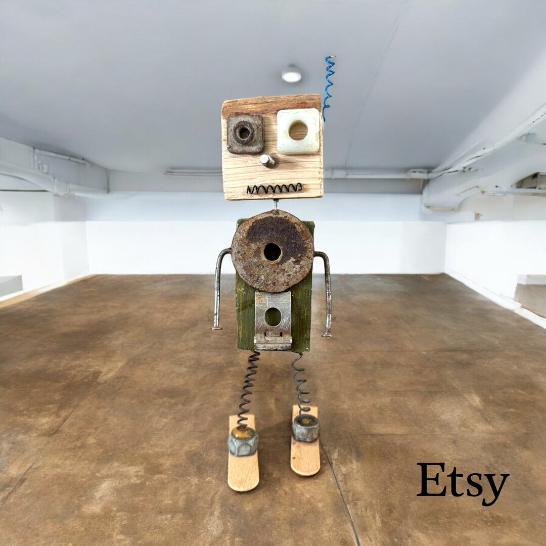 Recycling Robots Hand-made and Special Design. Unique and Incomparable ...