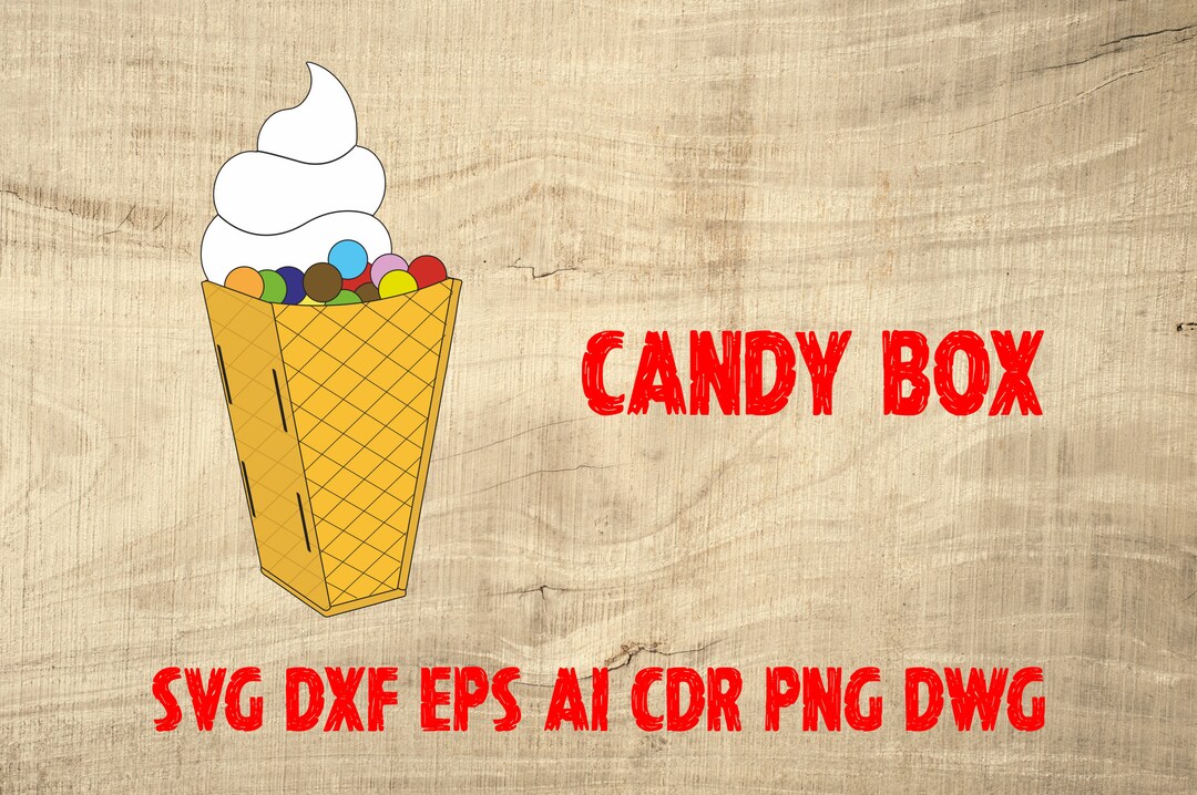 Elegant Conical Wooden Candy Box, A Unique Storage Solution for Your ...