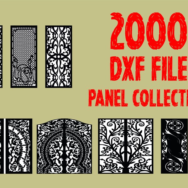 Panel Dxf - Etsy