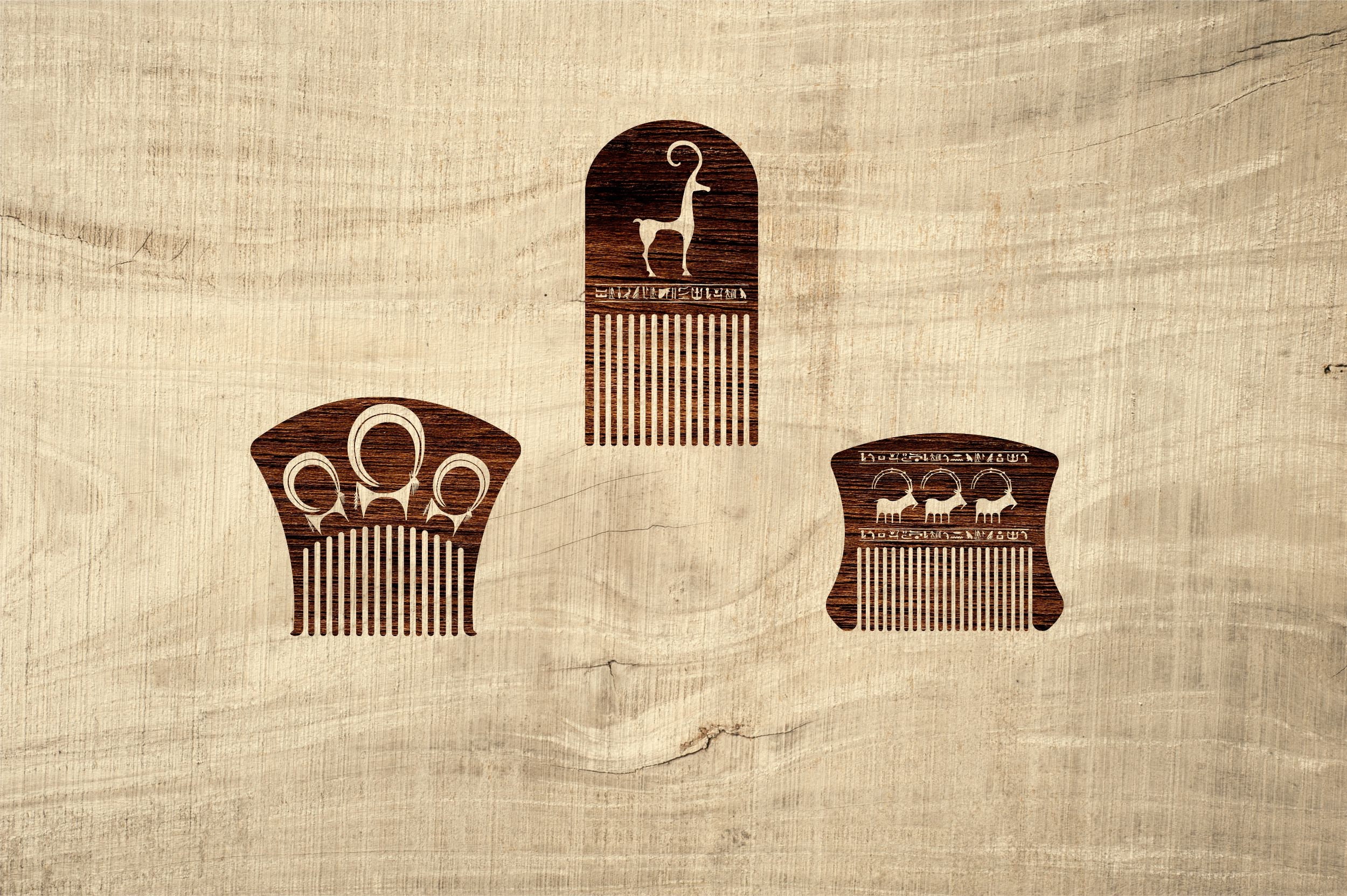 Beard Combs Svg Hair Combs Combs Svg Dxf Files for Laser - Etsy