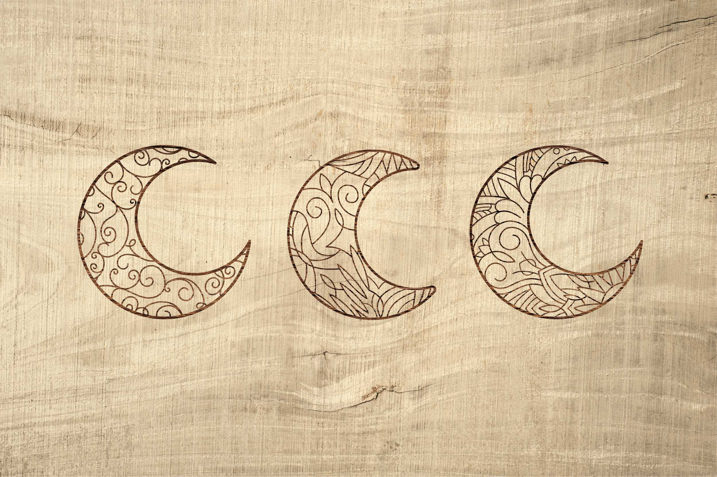 Moon Phase Metal Wall Art Floral Lunation Wall Decor Witchy - Etsy