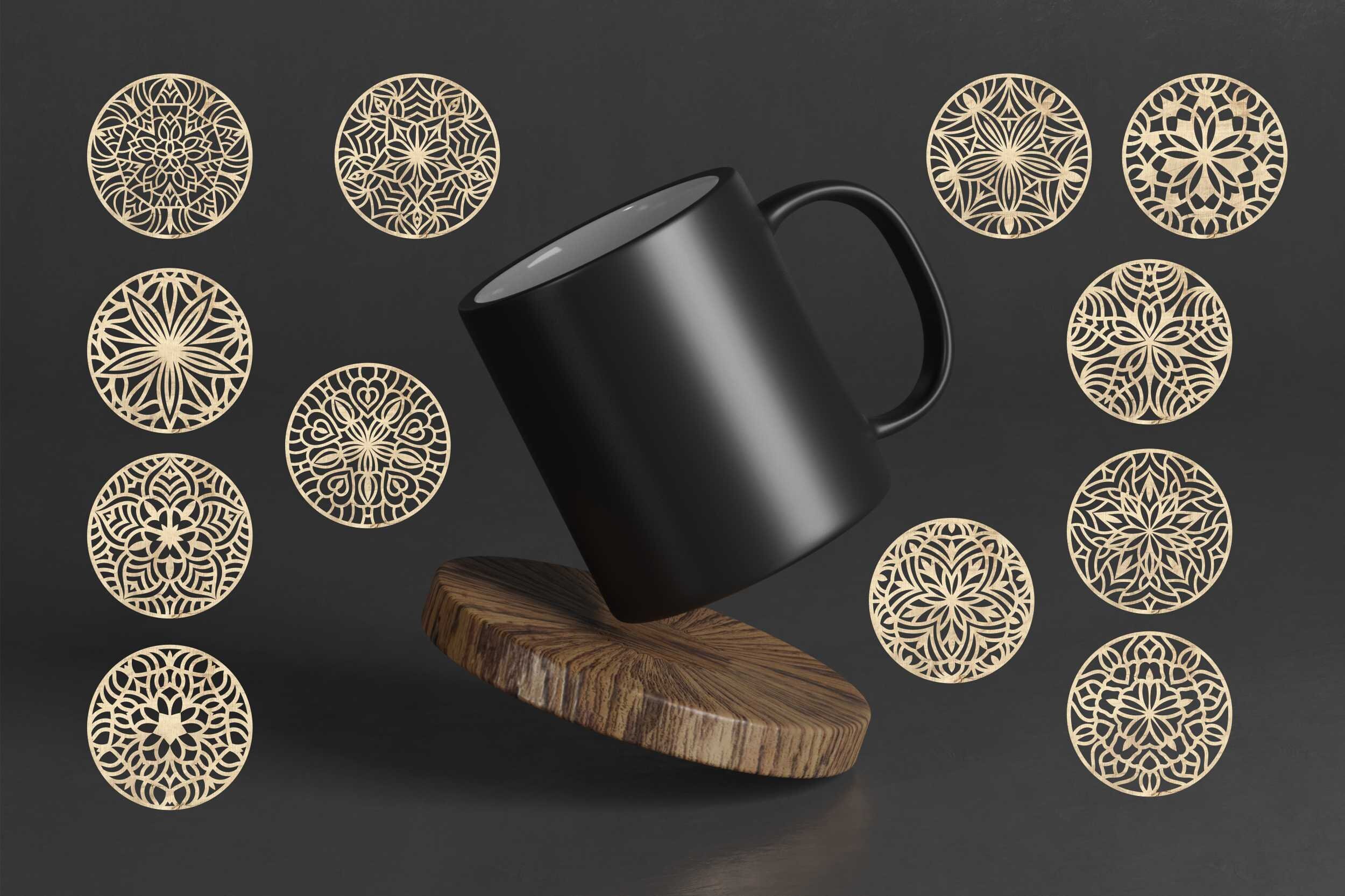 Coaster Svg Bundle, Drink Coaster Svg, Wine Saying Svg, Beer Quote Svg ...