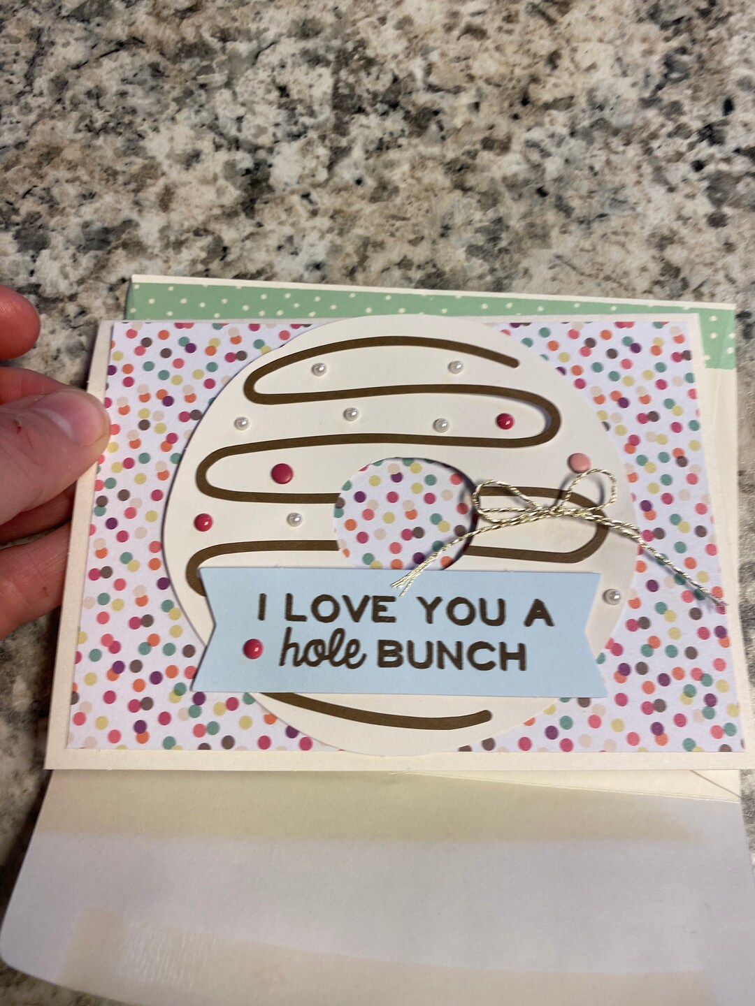 Donut Card - I Love You A Hole Bunch - Donut Forget You Are the Best ...