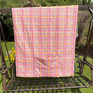 Girl Quillow Blanket - Hand Tied Quillow Blanket - Cotton Top/flannel ...