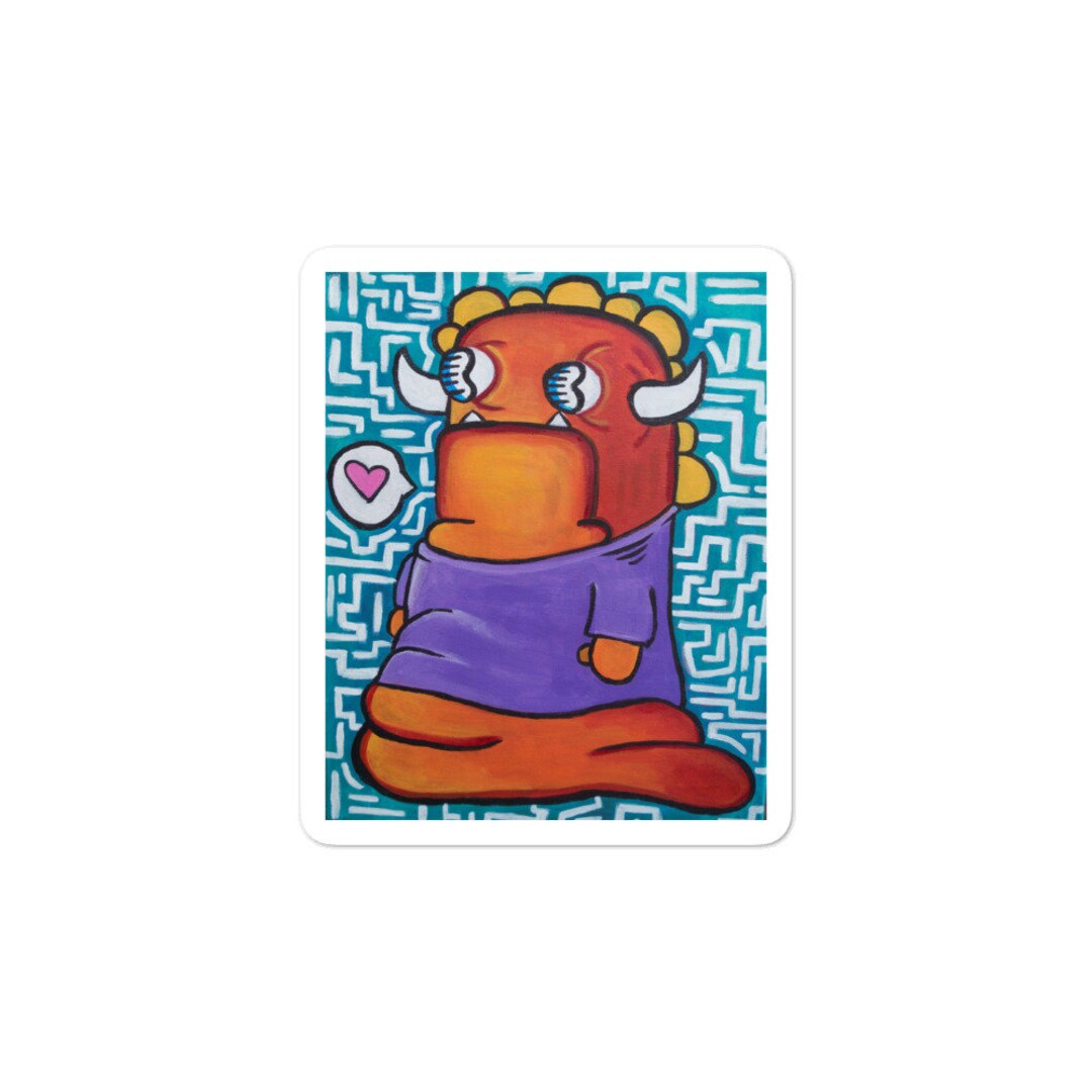 MERP MONSTER STICKER - Etsy