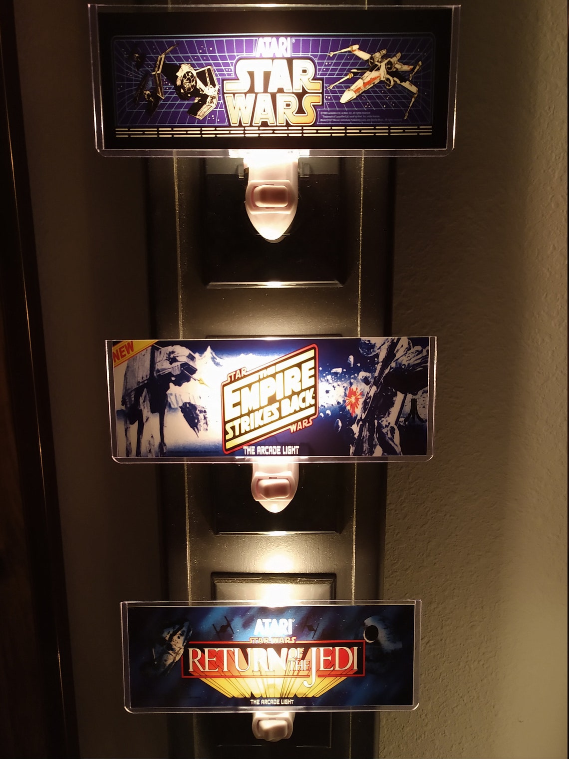 Star Wars Trilogy Arcade Marquee Night Light 2.5 X - Etsy