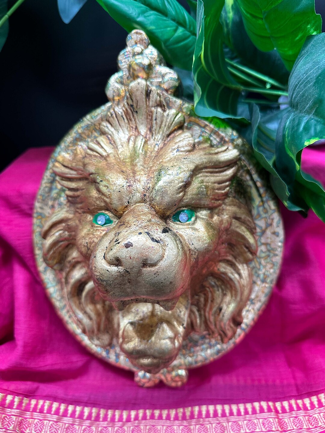 Lion Head Mount Wall Hanging - Etsy