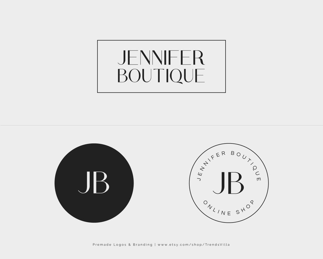 Premade Logo Design, Simple Logo, Text Logo, Logo Branding, Minimalist ...