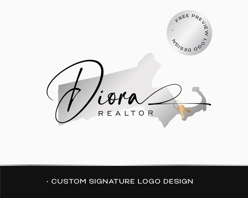 Realtor Signature Logo, Luxury Realtor Signature, Real Estate ...