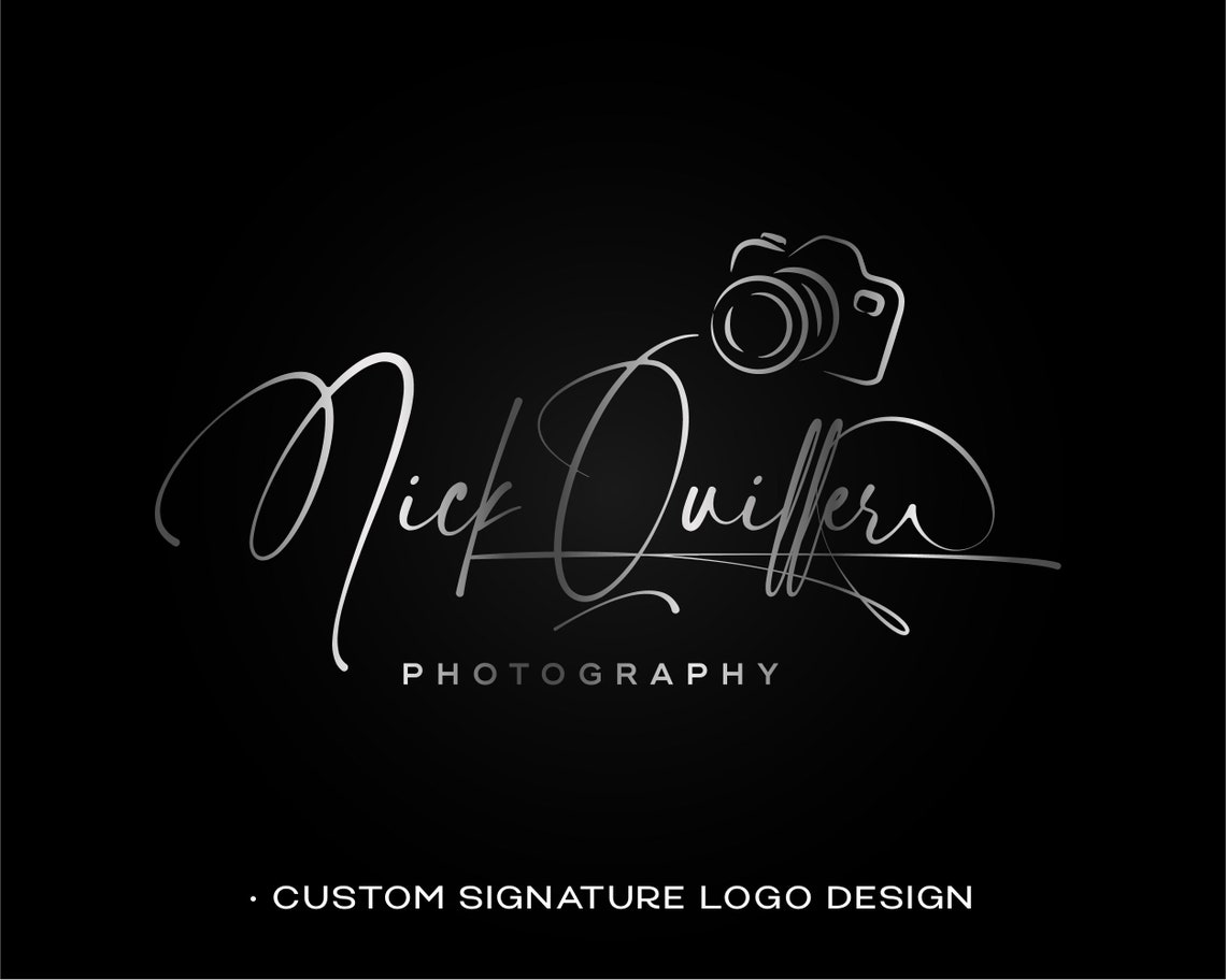 Photography Logo, Signature Logo, Handwritten Logo, Handwritten ...