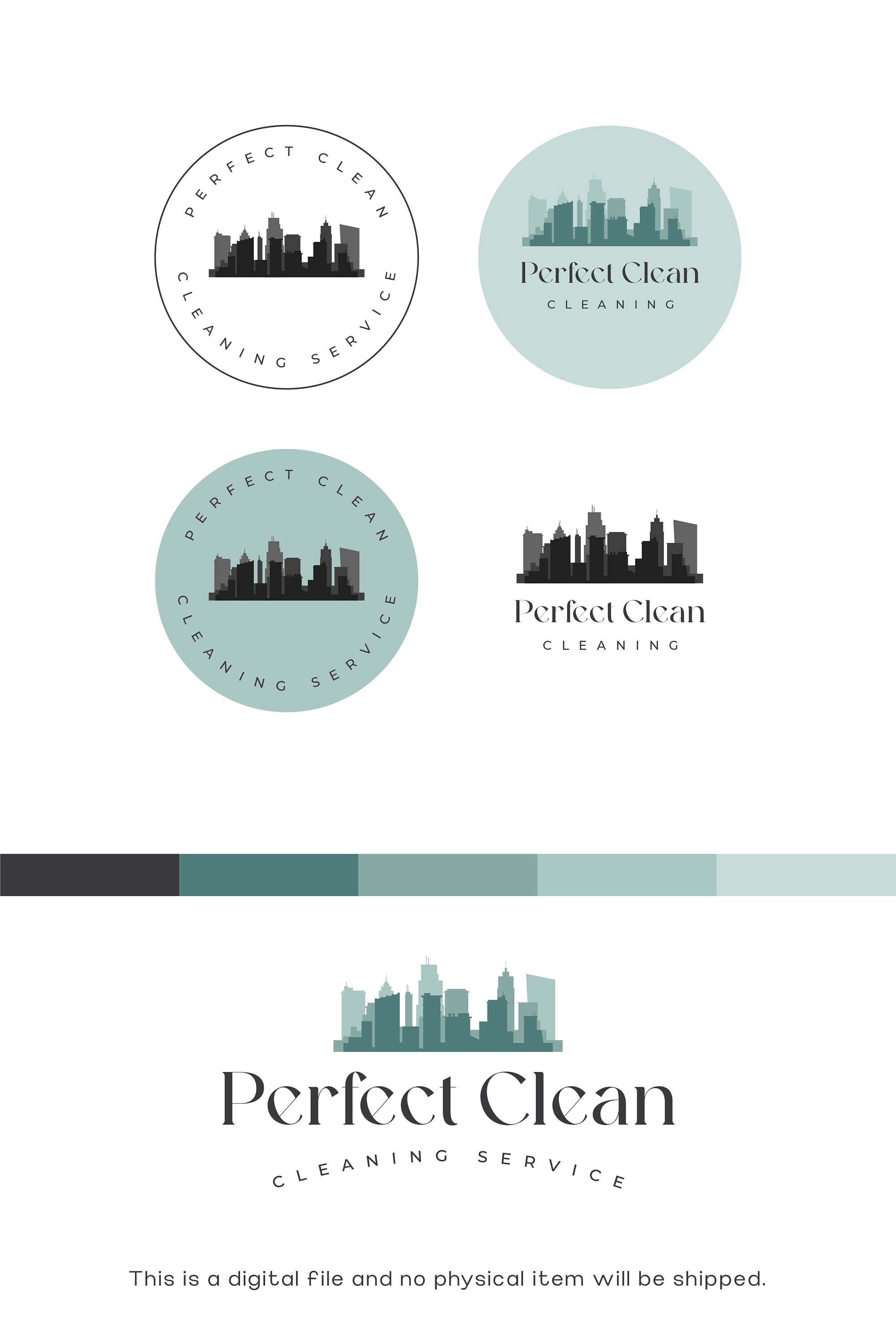 Editable Logo Design, DIY Cleaning Services Logo Template Landscape ...