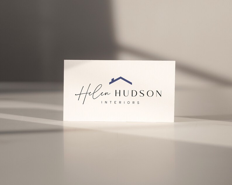 Editable Logo Designs DIY House Logo Circle Realtor Logo - Etsy