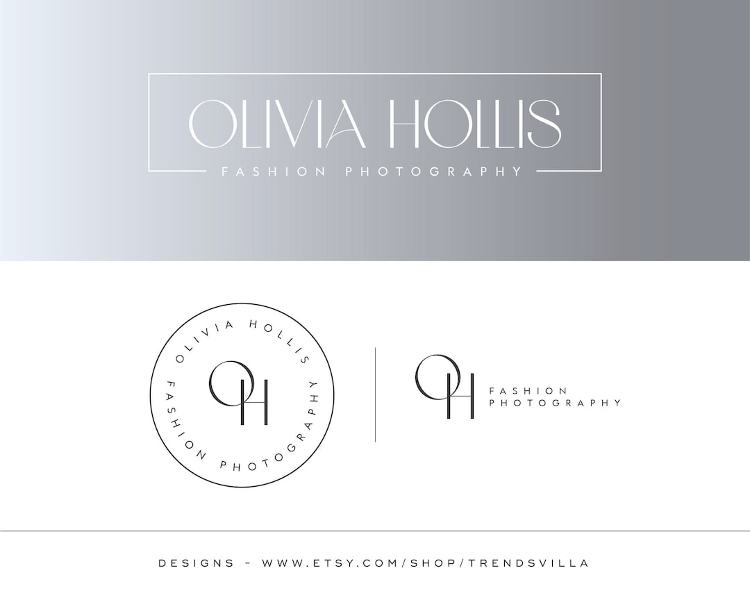 Photography Logo Design, Initials Logo, Photography Logo, Name Monogram ...