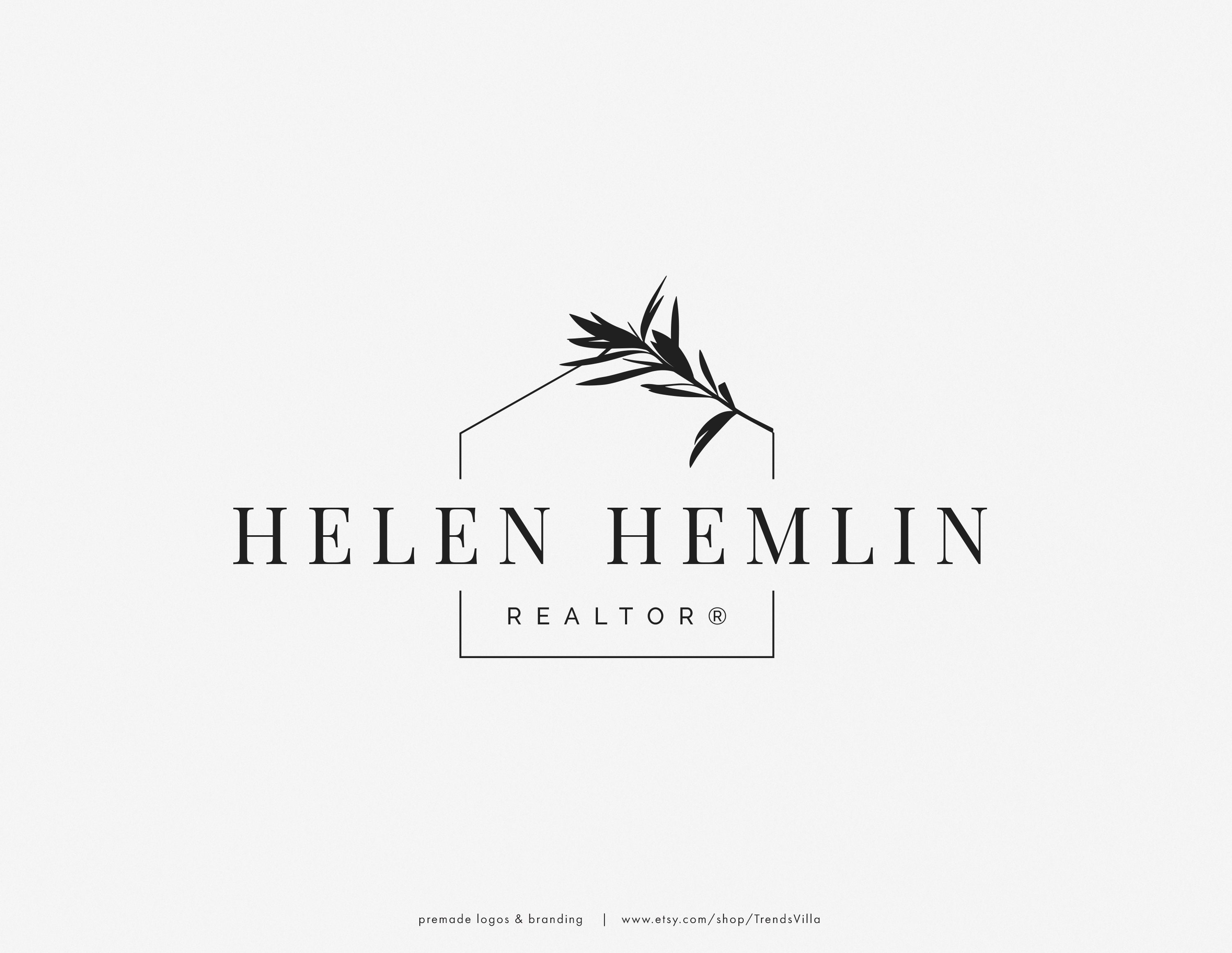 Realtor Logo, Real Estate Logo, Logo Design, Business Logo, Branding ...