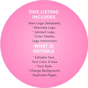 DIY Creative Studio Logo Template Bundle | Editable Logo Design ...