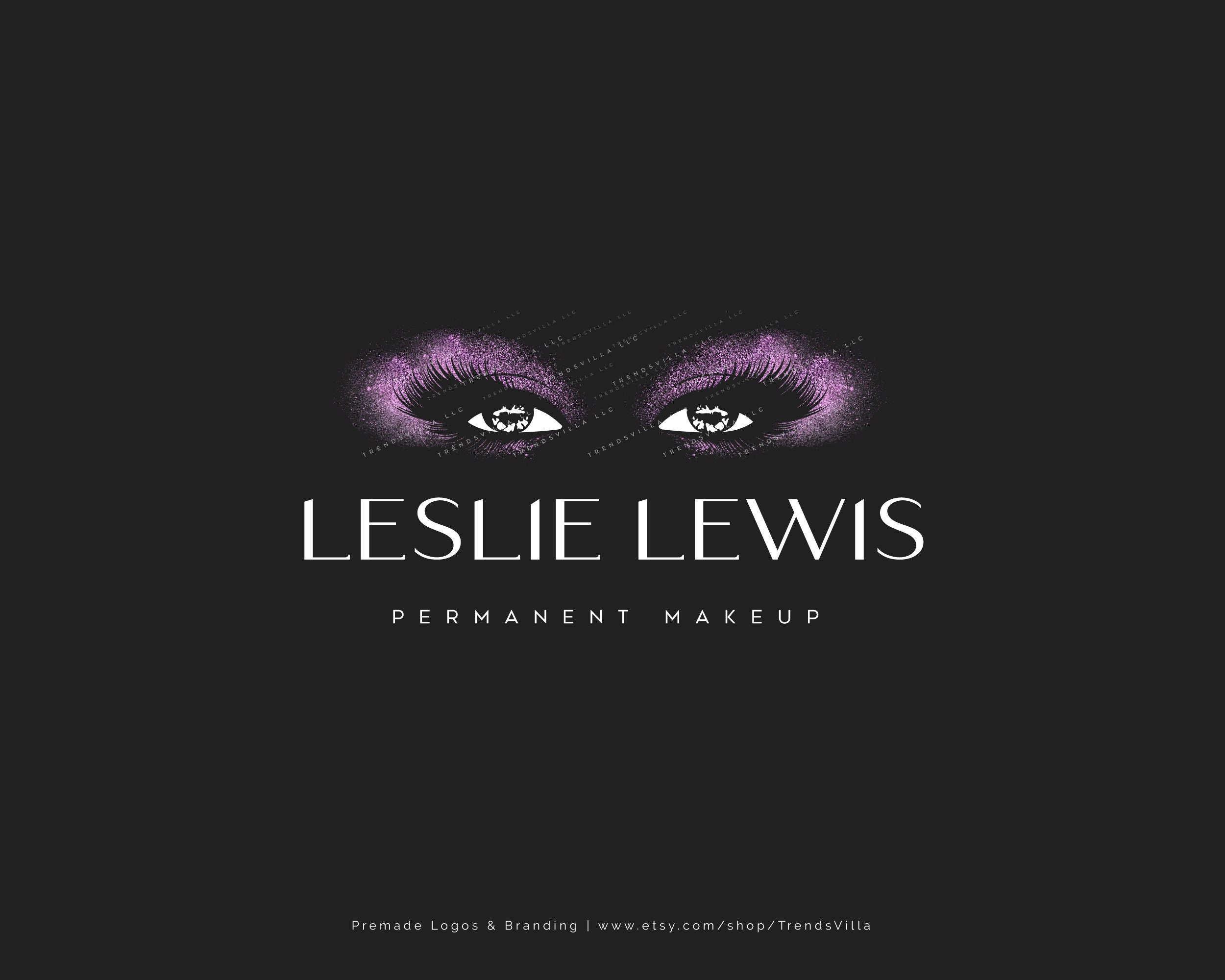 Permanent Makeup Logo, Makeup Logo Design, Beauty Logo, Eyelash Logo ...