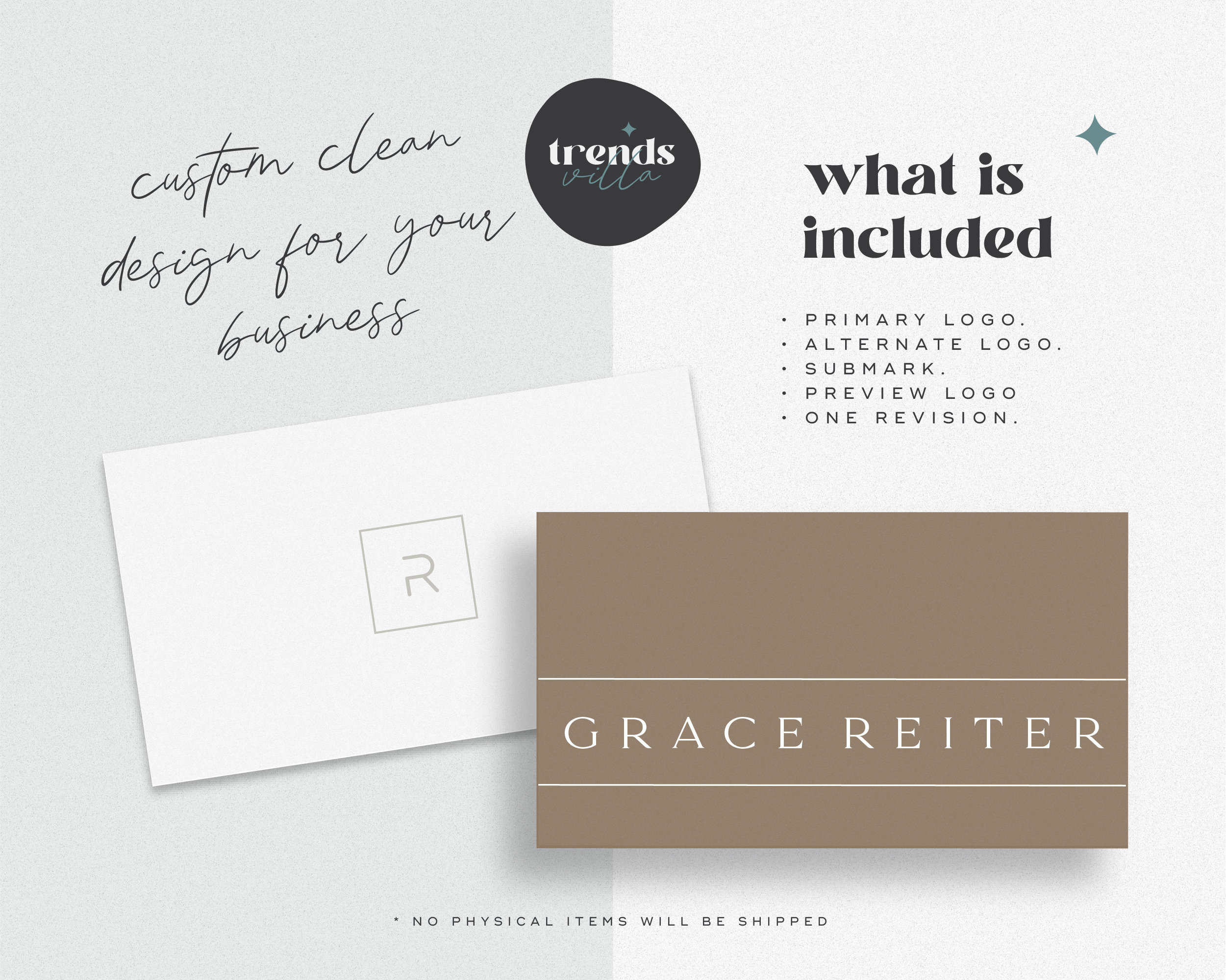 Interior Design Logo, Text Logo, Premade Logo Design, Elegant Logo ...