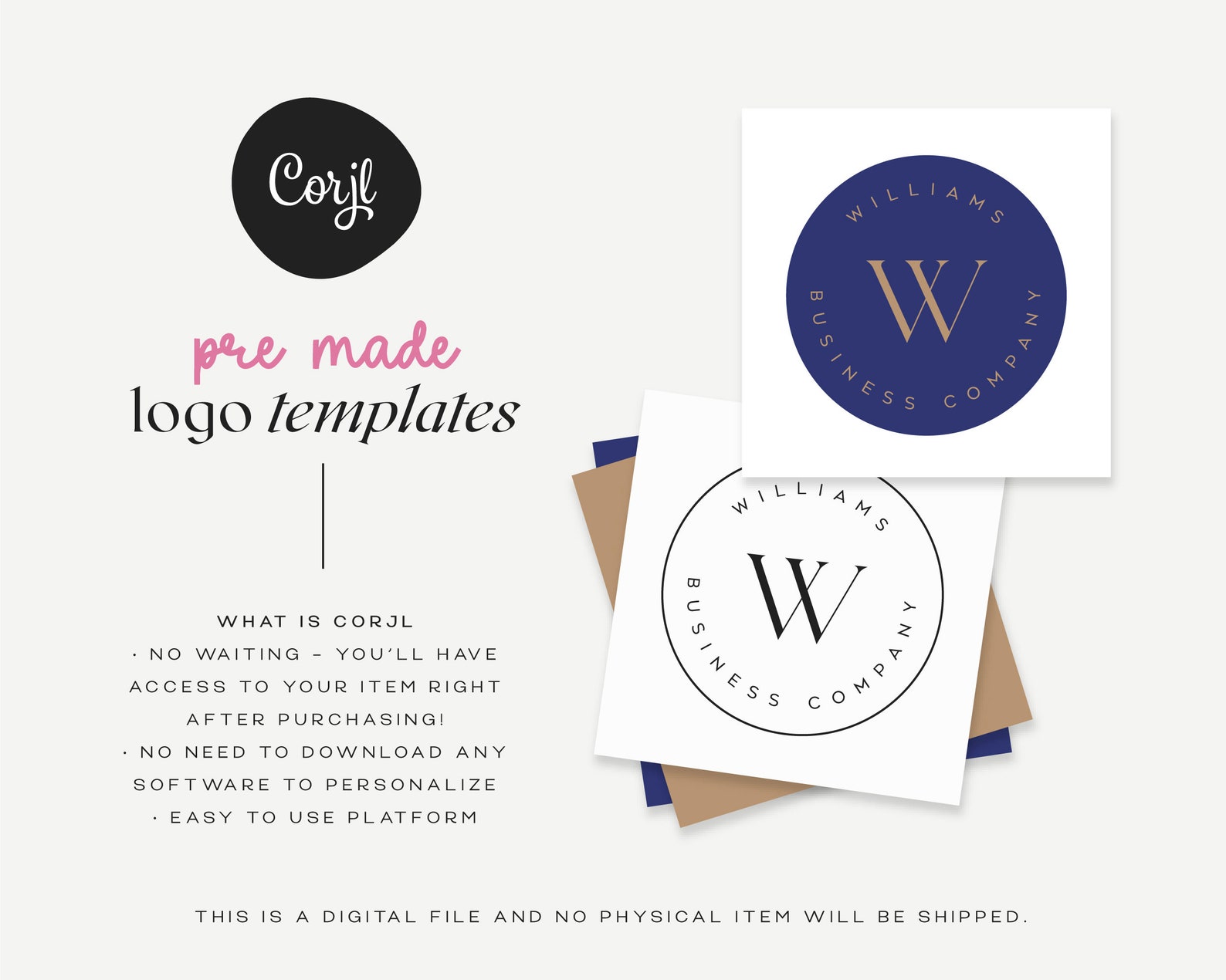 Editable Accounting Logo Design DIY CPA Branding Kit Logo - Etsy