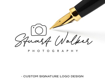 Photography Logo, Personal Photography Logo, Camera Logo, Custom Photo ...