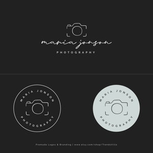 Photography Camera Logo Design, Watermark Logo Design, Modern ...