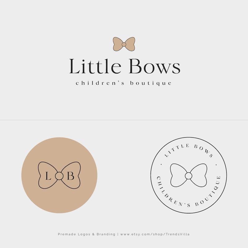 Bow Logo - Etsy