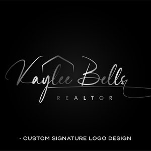 Real Estate Signature Logo, Luxury Realtor Signature, Real Estate ...