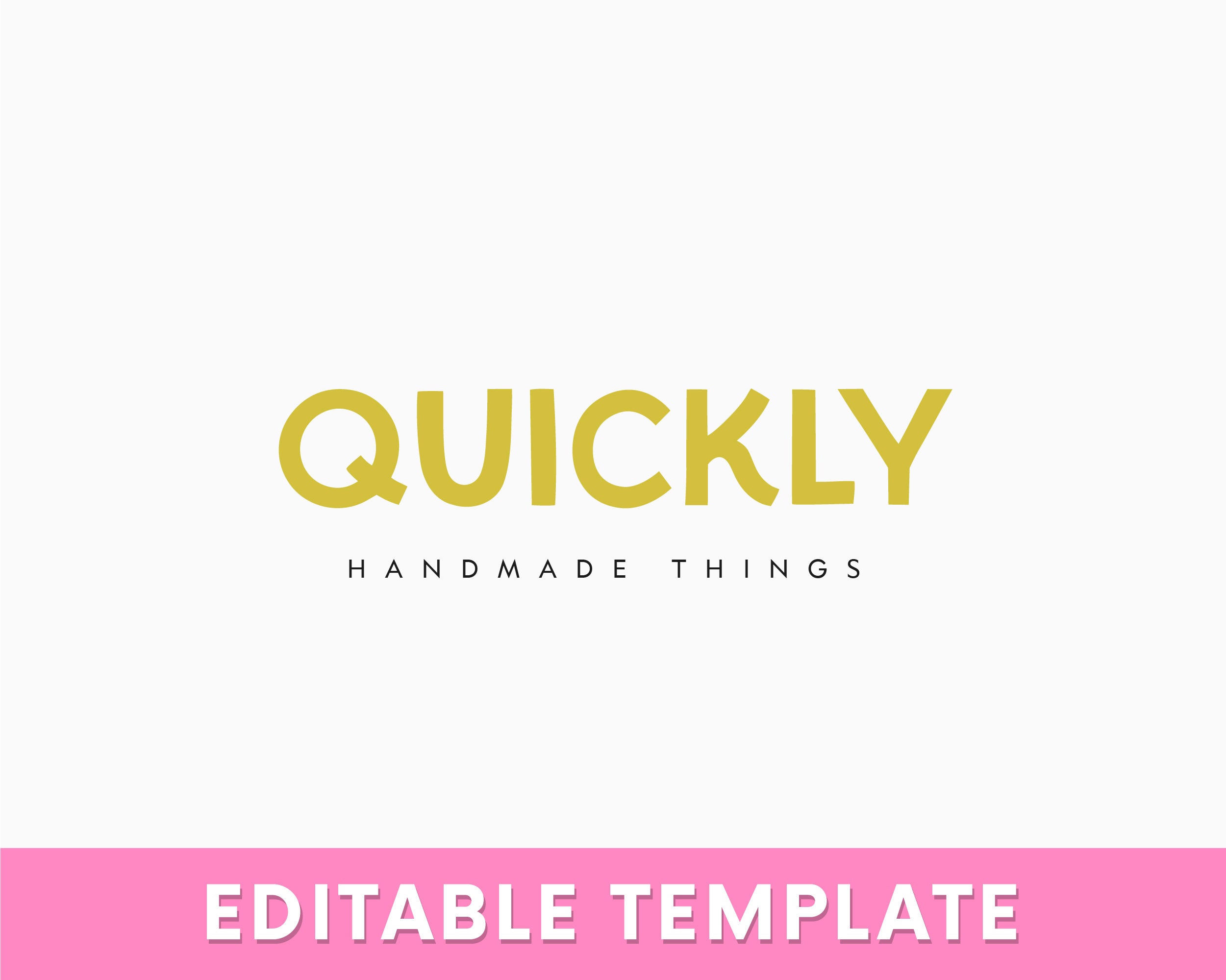 DIY Creative Studio Logo Template Bundle Editable Logo Design Elegant ...