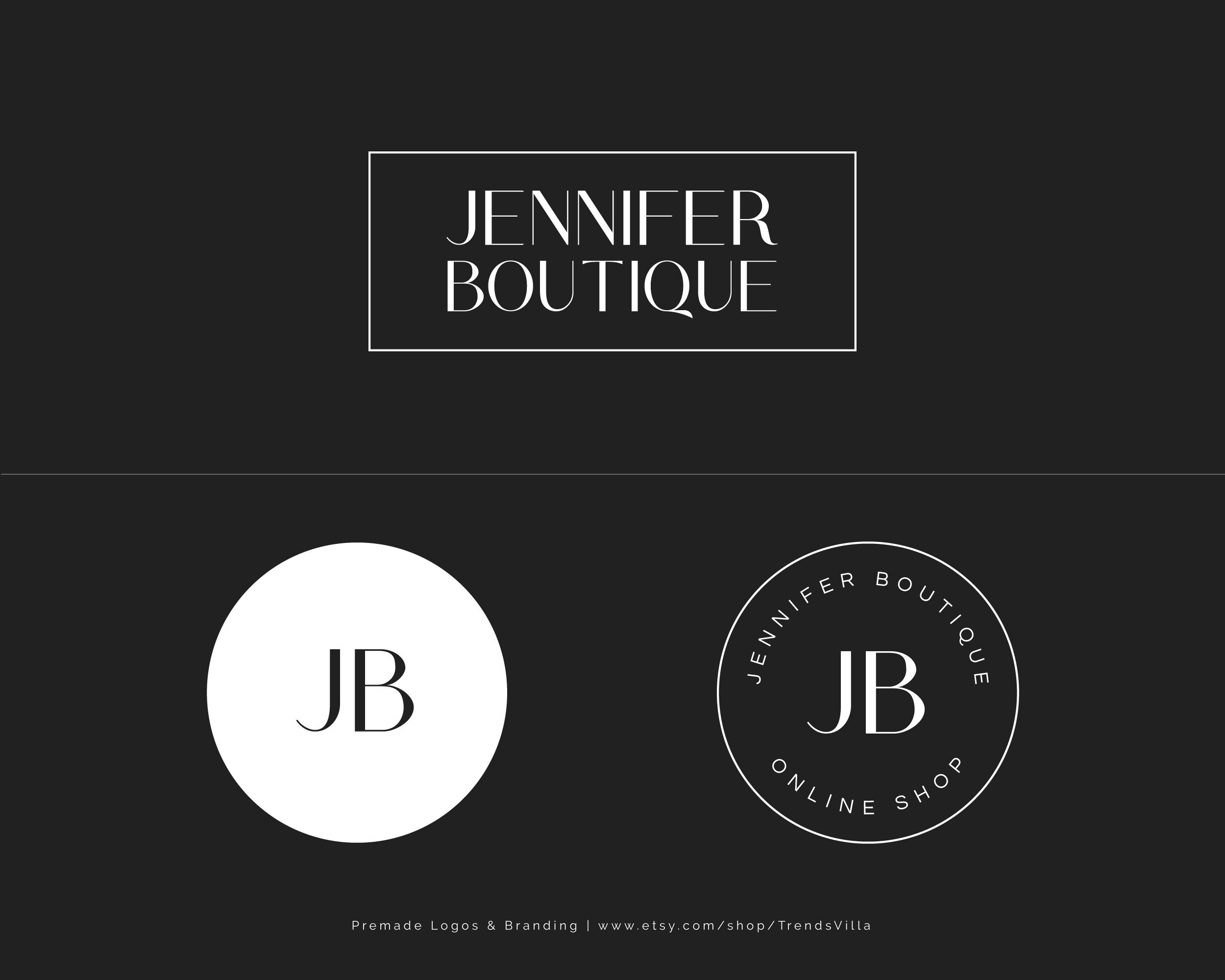Premade Logo Design, Simple Logo, Text Logo, Logo Branding, Minimalist ...