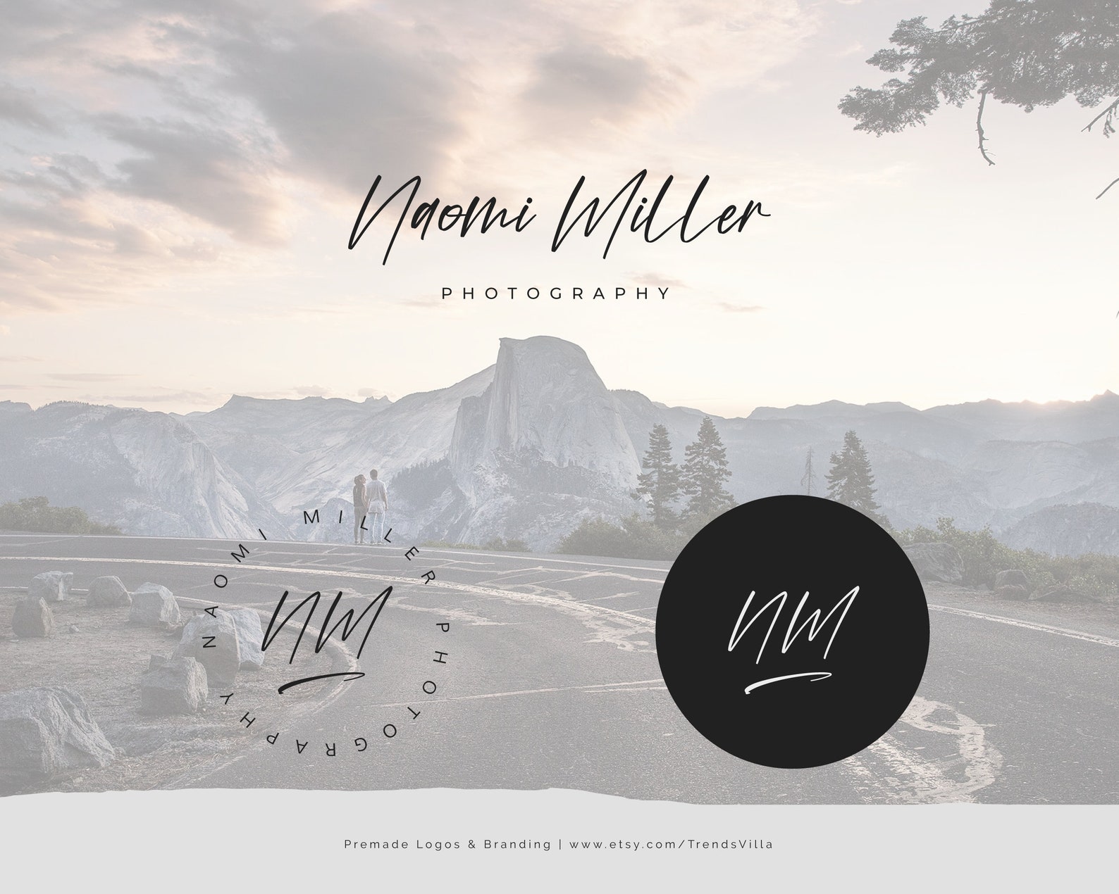 Photography Watermark Logo, Photography Logo, Minimalist Logo ...