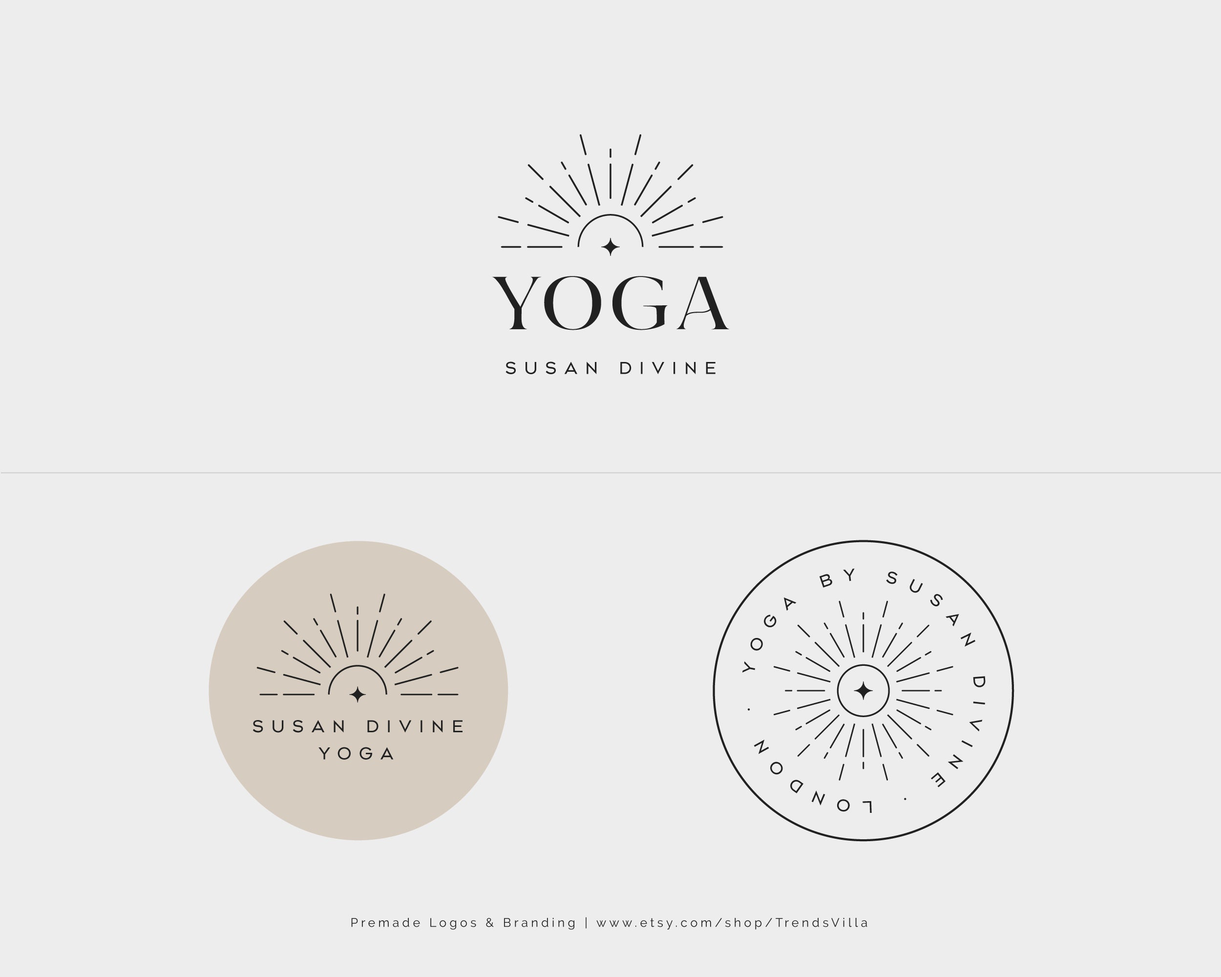 Yoga Studio Logos