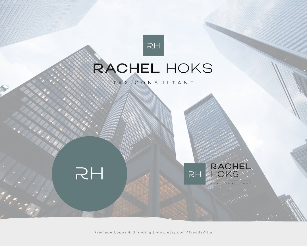 Accounting Logo Design, Bookkeeping Logo, Preparation Logo, Tax Prep ...