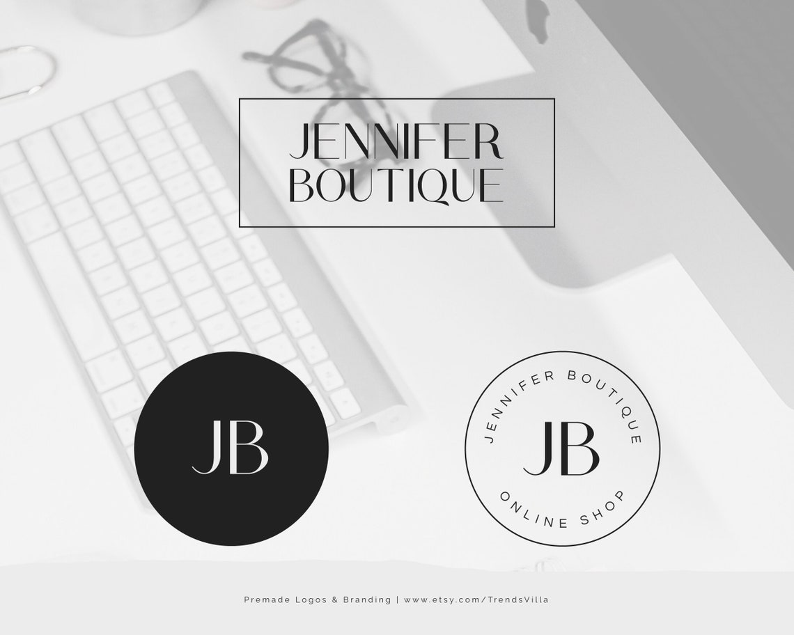 Premade Logo Design, Simple Logo, Text Logo, Logo Branding, Minimalist ...