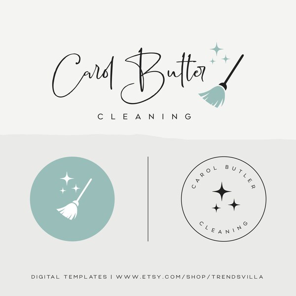 Cleaning Logo - Etsy