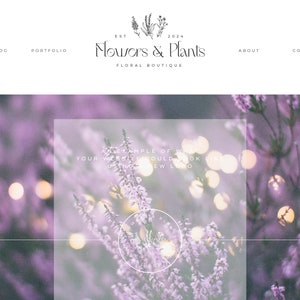 Floral Logo Design, Flower Logo, Photography Logo, Boutique Logo ...