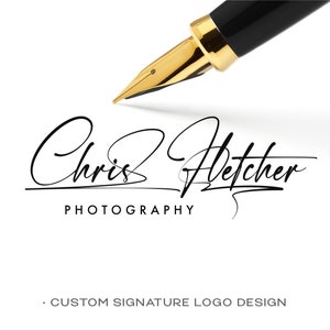 Photography Logo Design, Signature Logo, Handwritten Logo, Modern Logo ...