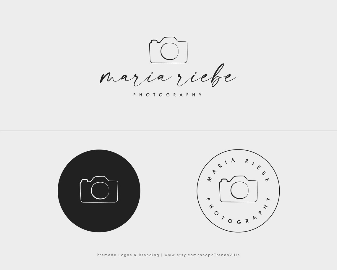 Camera Logo Design, Watermark Logo Design, Modern Photography Logo ...