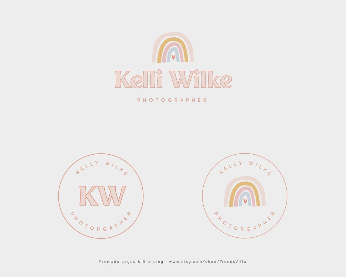 Photography Logo Design Kids Photographer Logo Watermarks - Etsy