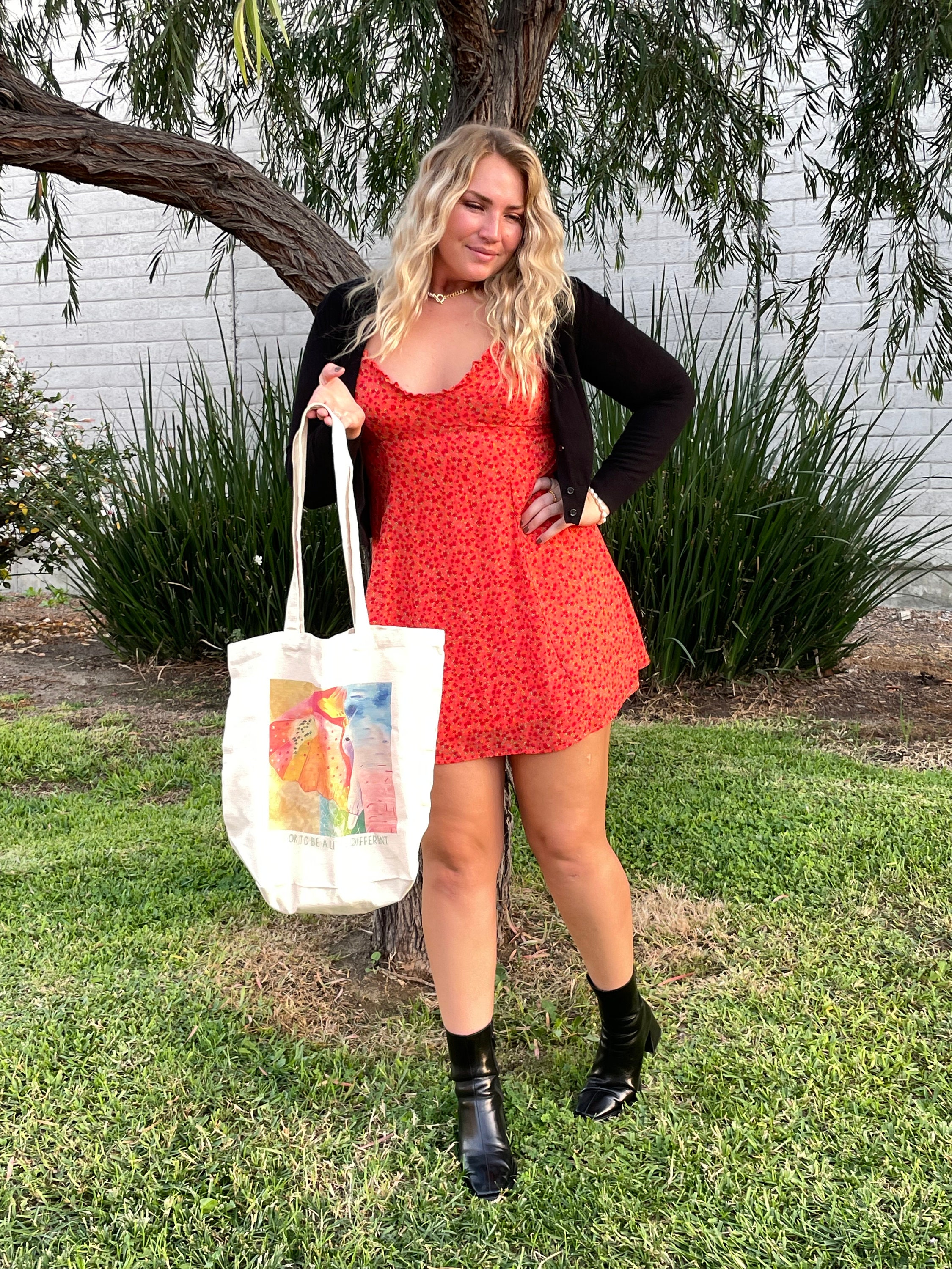 Ellie the Elephant Tote Bag - Etsy