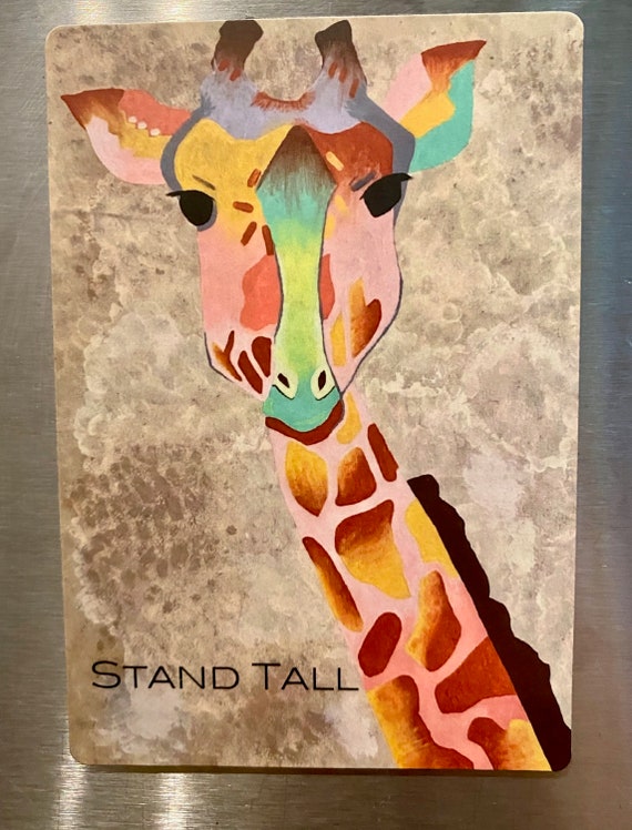 Jeffrey the Giraffe Fridge Magnet 3.5x5 | Etsy