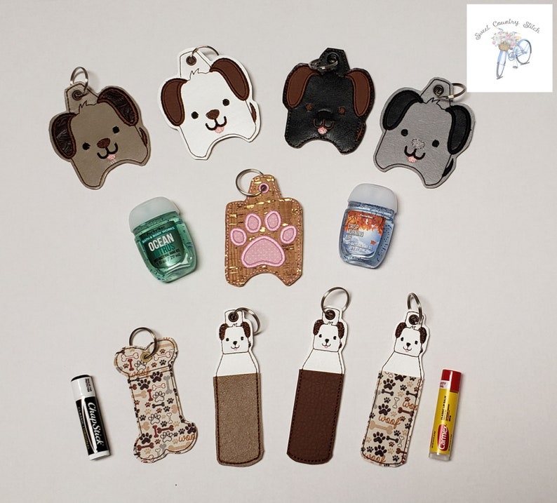 Dog Lip Balm & Sanitizer Holders, Chapstick Holder, Easter Gifts - Etsy